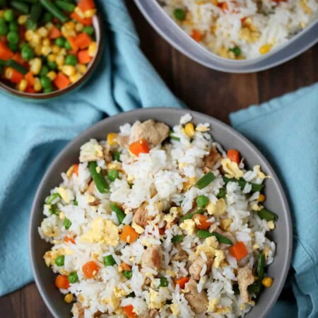 Freezer Friendly Fried Rice | Quick Easy Make Ahead Meal