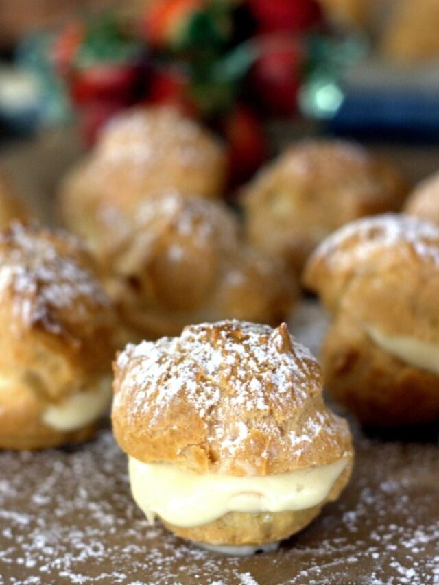 Easy Bavarian Cream Puff Recipe - Happy Money Saver