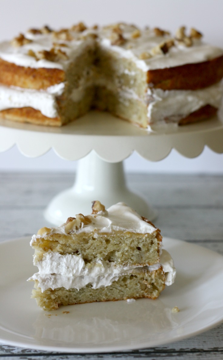 Vintage Banana Cake Recipe {From 1900's Recipe Box}