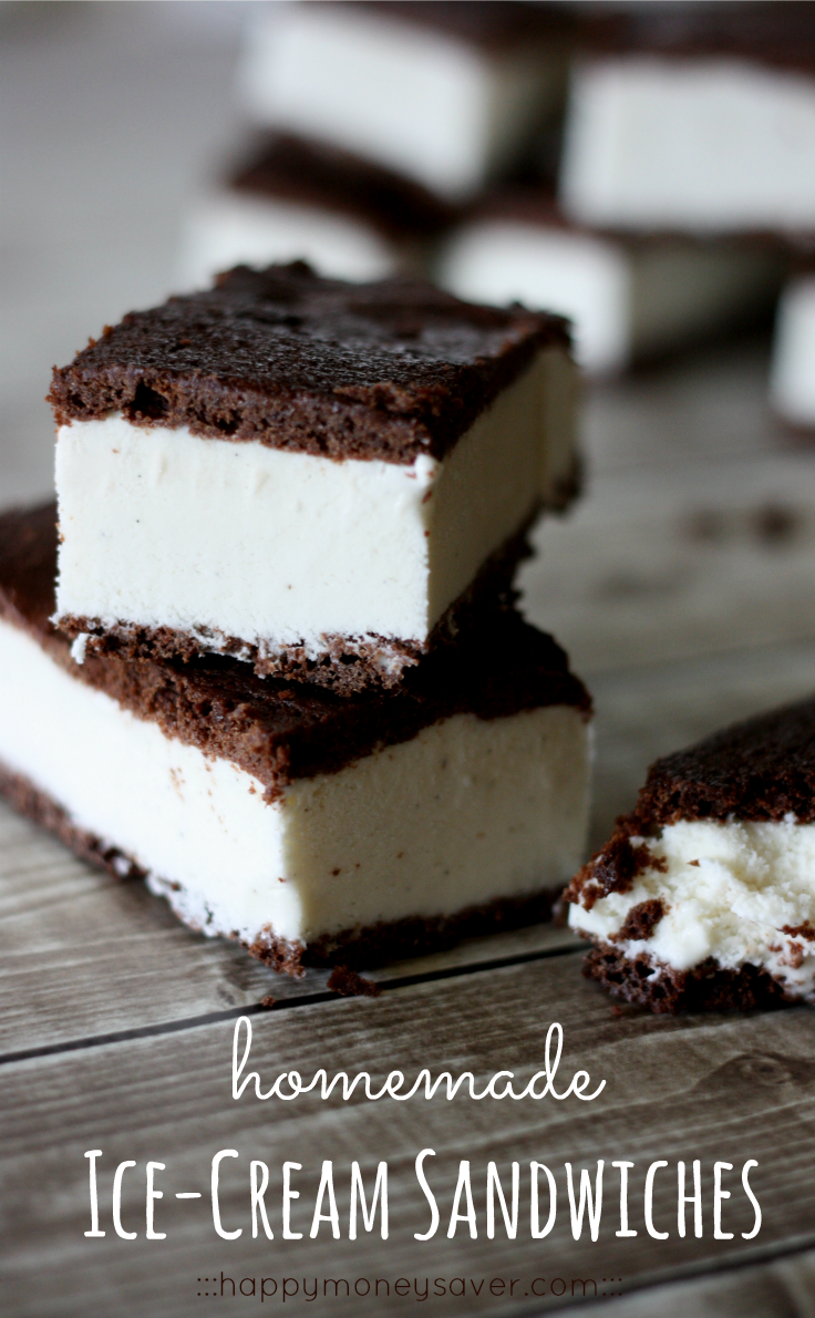 Homemade Ice Cream Sandwiches