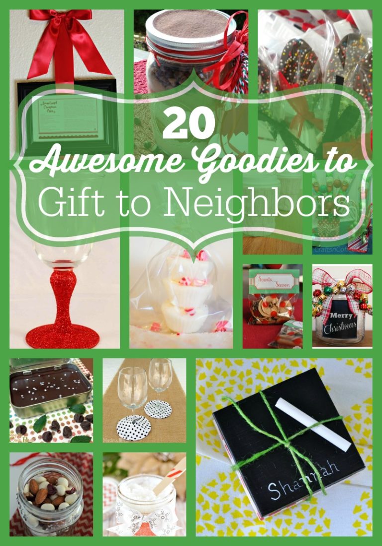 20 Awesome Goodies to Gift to Neighbors - Happy Money Saver