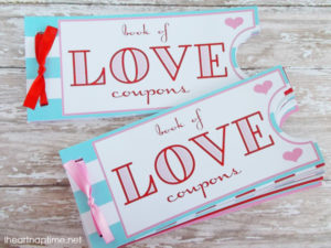 10 Valentines Day Coupon Book Free PRINTABLES!