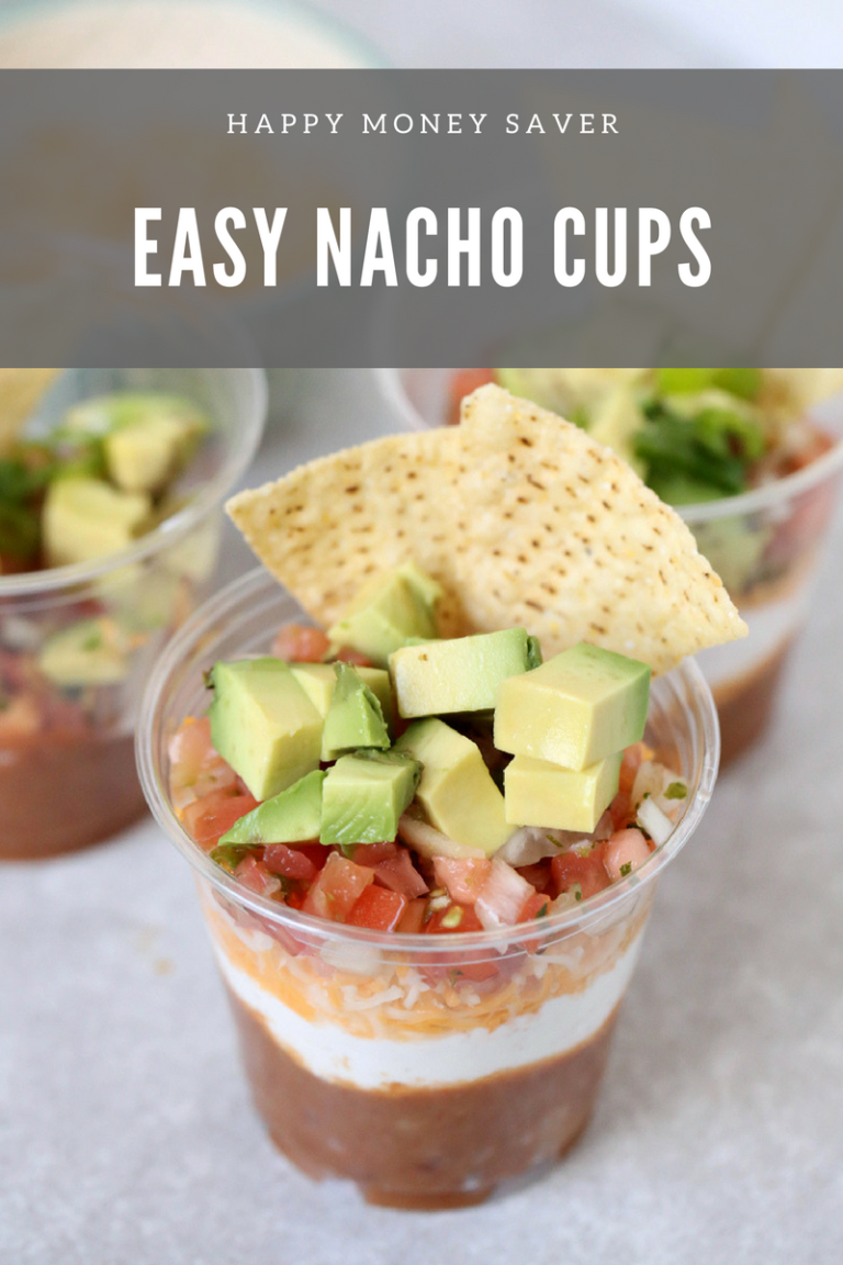 Easy Nacho Cups | Prep Ahead Snacks & Appetizers