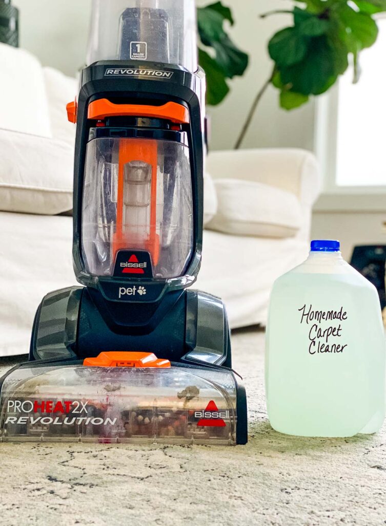 Homemade All Natural Carpet Cleaner Solution Recipe