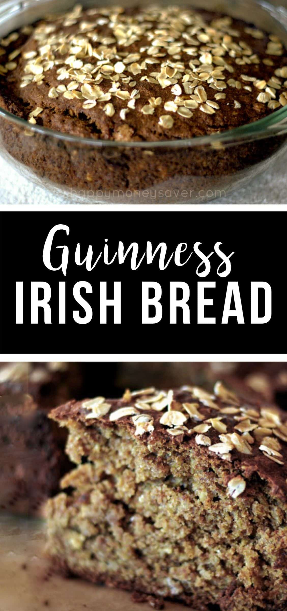 Irish Brown Bread Recipe {Guinness Bread} | Happy Money Saver