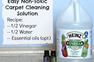Homemade All Natural Carpet Cleaner Solution Recipe