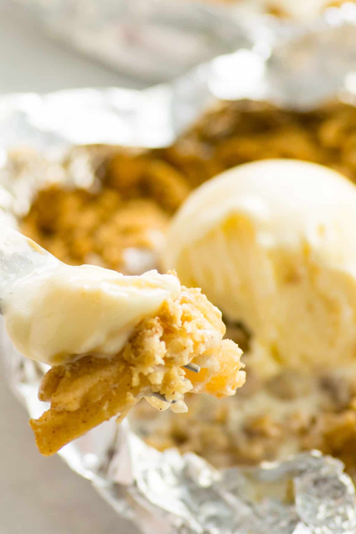 Campfire Apple Crisp Foil Packets - Happy Money Saver