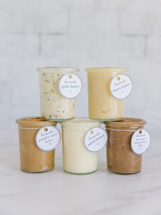 5 Homemade Flavored Butter Recipes - Happy Money Saver