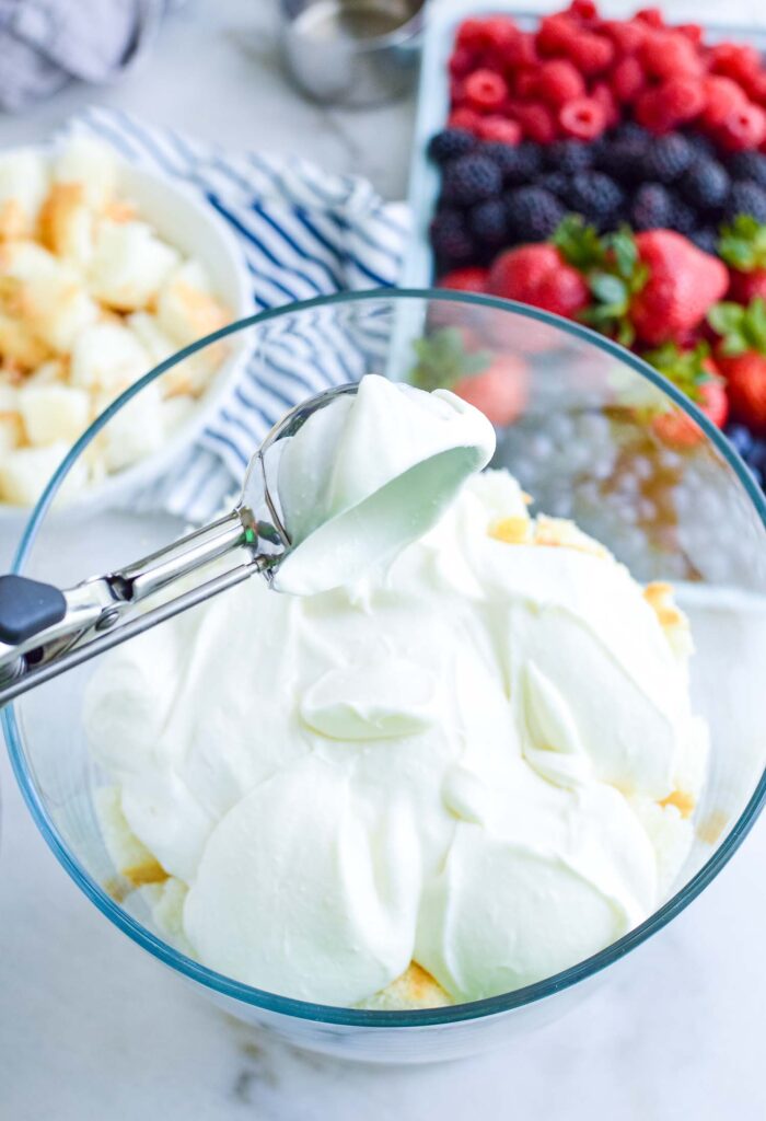 Coconut Berry Trifle Dessert Recipe - Happy Money Saver