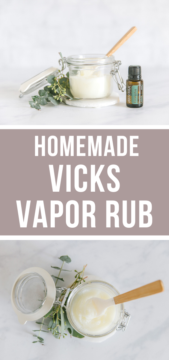 DIY Homemade Vicks Vapor Rub Recipe - So EASY & Natural