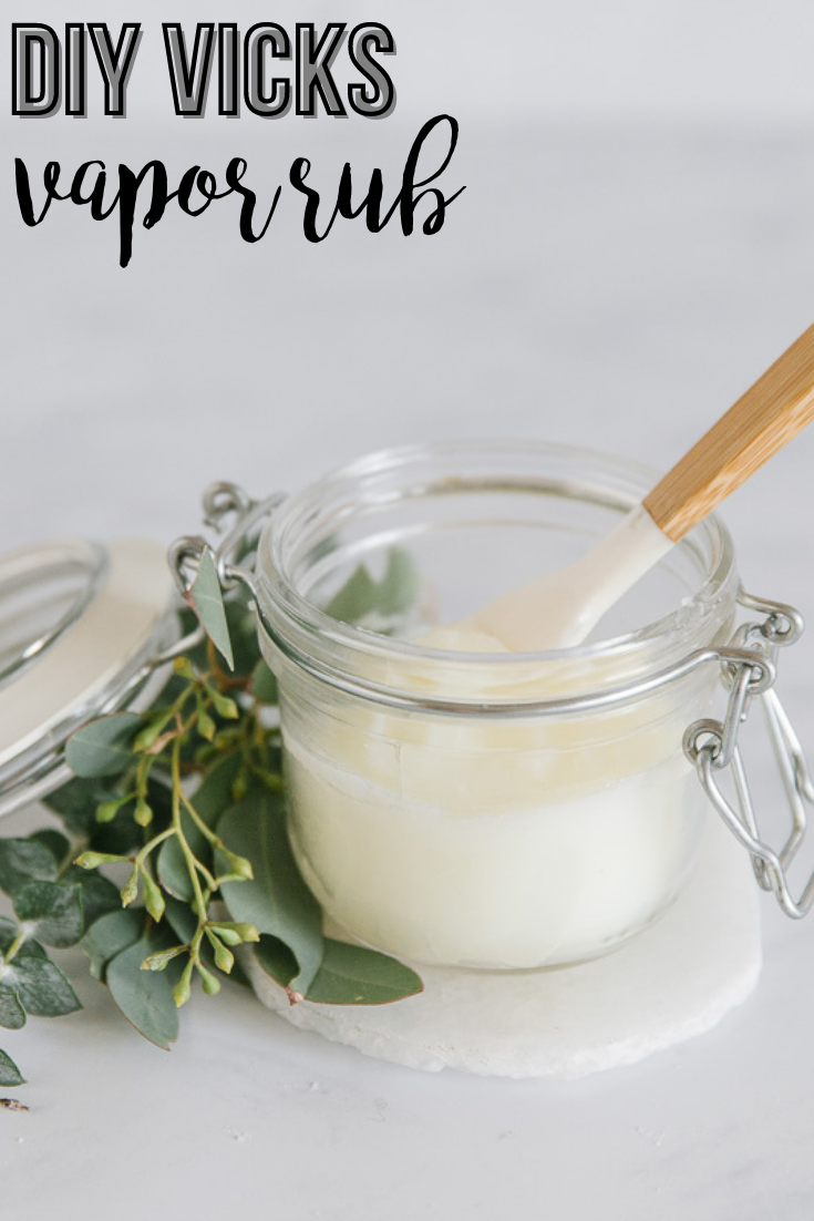 DIY Homemade Vicks Vapor Rub Recipe - So EASY & Natural