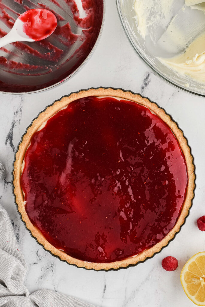 Fresh Raspberry Tart - Happy Money Saver