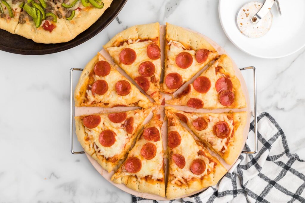 Homemade Freezer Pizza