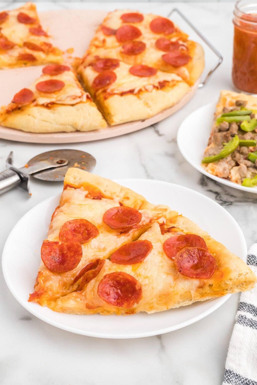 Homemade Freezer Pizza